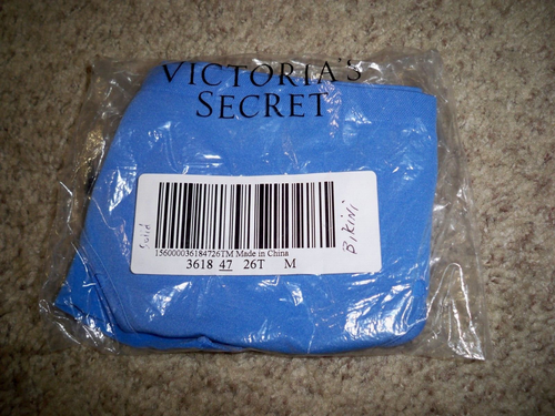 VICTORIAS SECRET CORFLOWER LIGHT BLUE BIKINI MEDIUM NEW | eBay