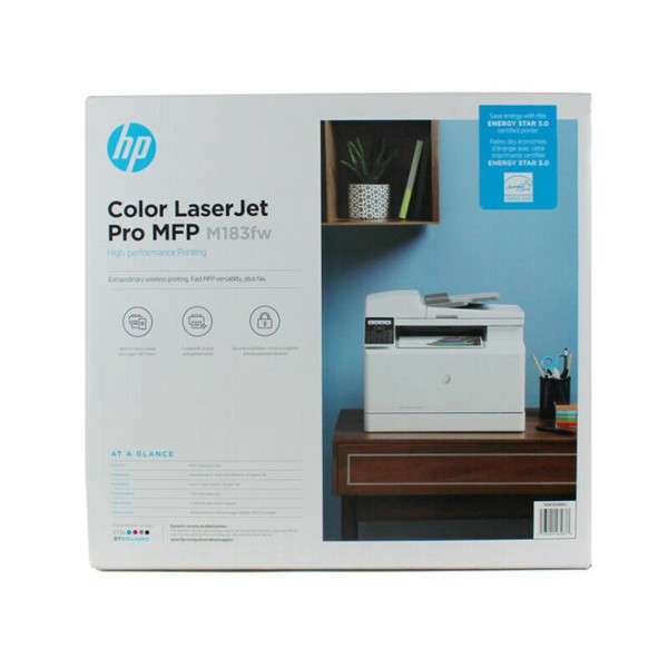 HP Color LaserJet Pro MFP M183fw All-in-One Color Printer - White for ...
