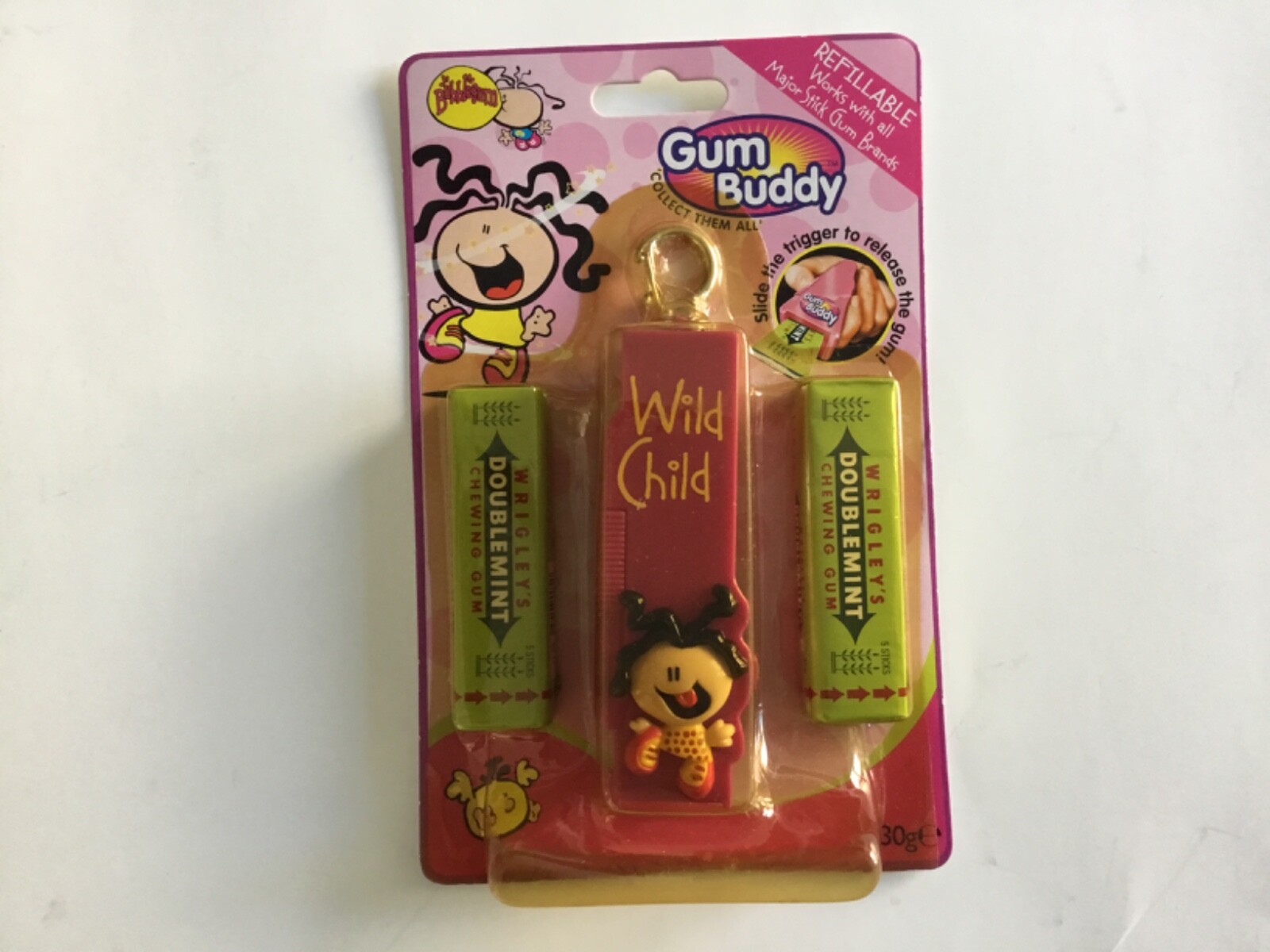 BUBBLEGUM WILD CHILD GUM BUDDY COLLECTION 1 2OOO Sealed Card U.K ...