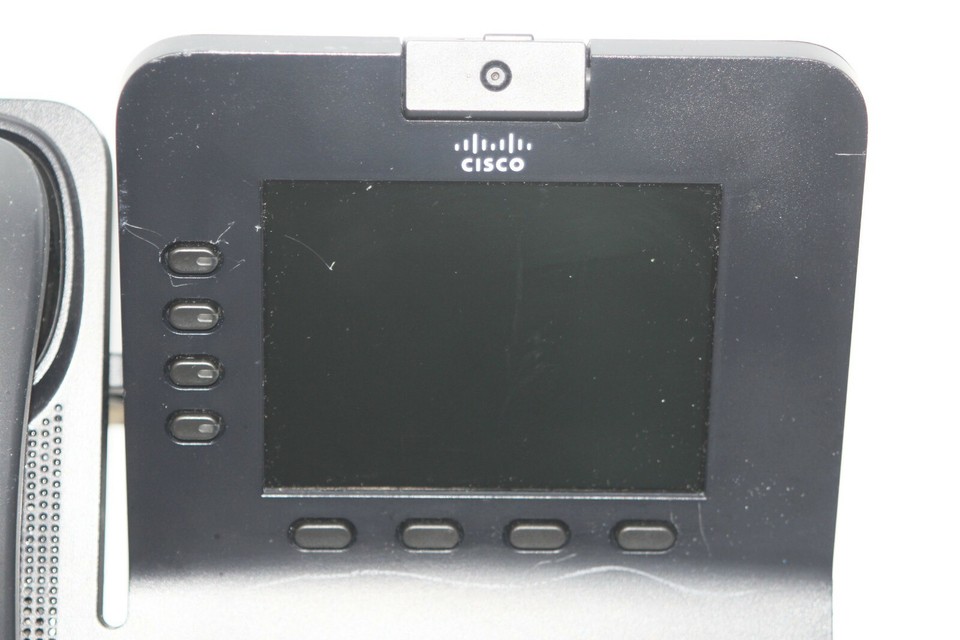 Cisco 4-Line Landline Office Business Phone IP Telephone PoE VOIP CP ...