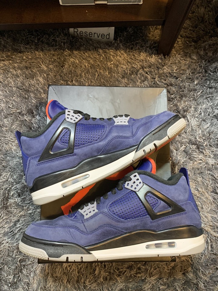 Nike Air Jordan 4 Retro WNTR Winterized CQ9597 401 Blue Size 8.5 Mens ...