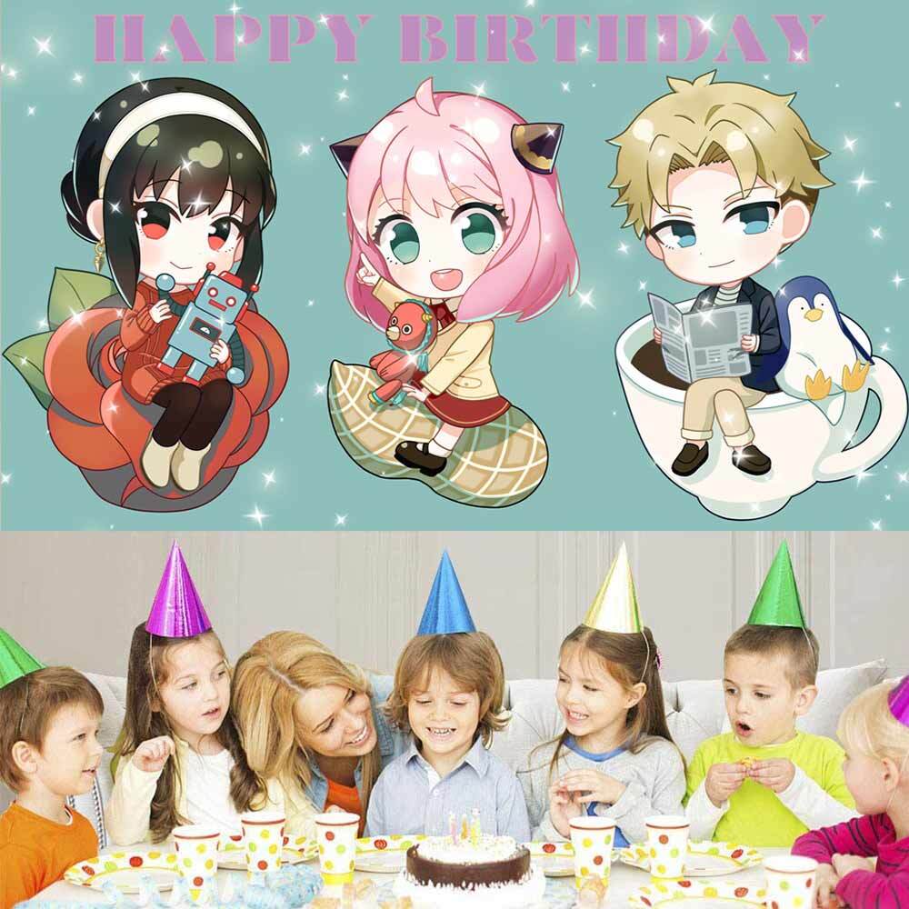 Anime Birthday Party Chibi