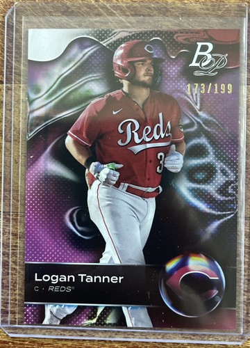 2023 Bowman Platinum Logan Tanner Top #20 Pink /199 Cincinnati Reds | eBay