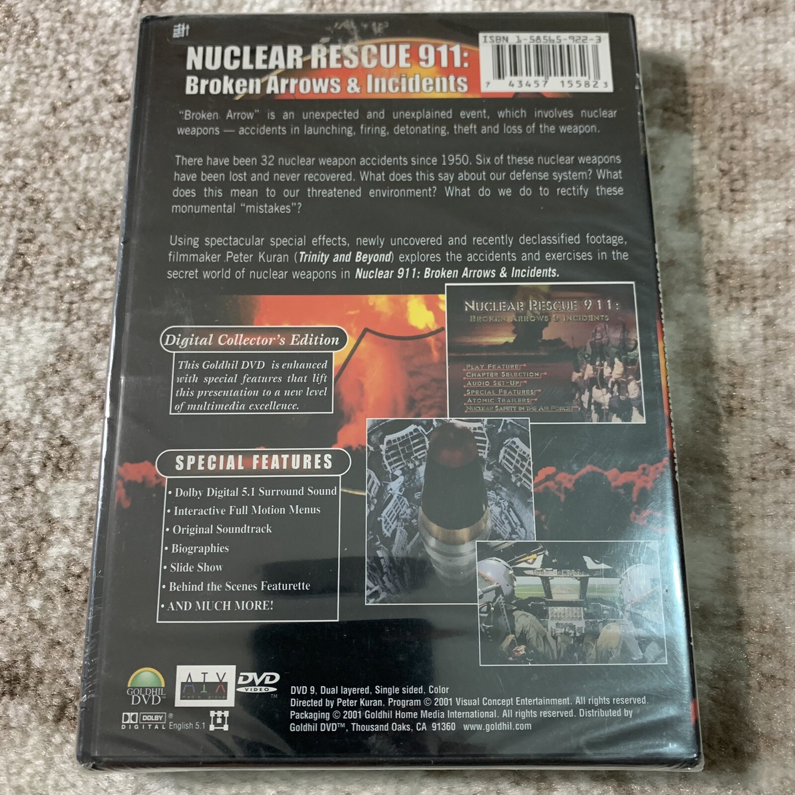 Nuclear Rescue 911: Broken Arrows Incidents (DVD, 2001) for sale online ...