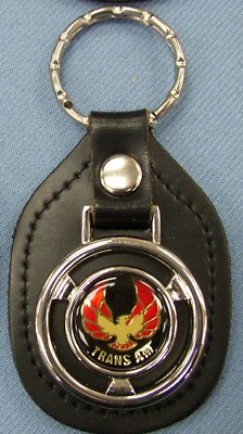 Vintage Black T/A TRANS AM 2270 Pontiac Steering Wheel Leather Key Ring ...