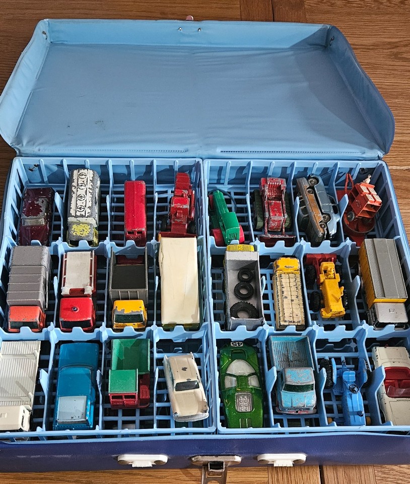 Original Vintage Matchbox Series Collector's Case 41 Carry Case Inc 48 ...