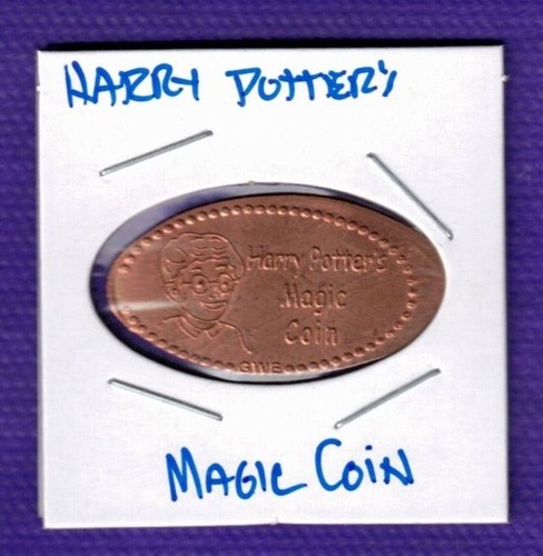 HARRY POTTER MAGIC COIN Elongated Pressed Copper Penny | eBay