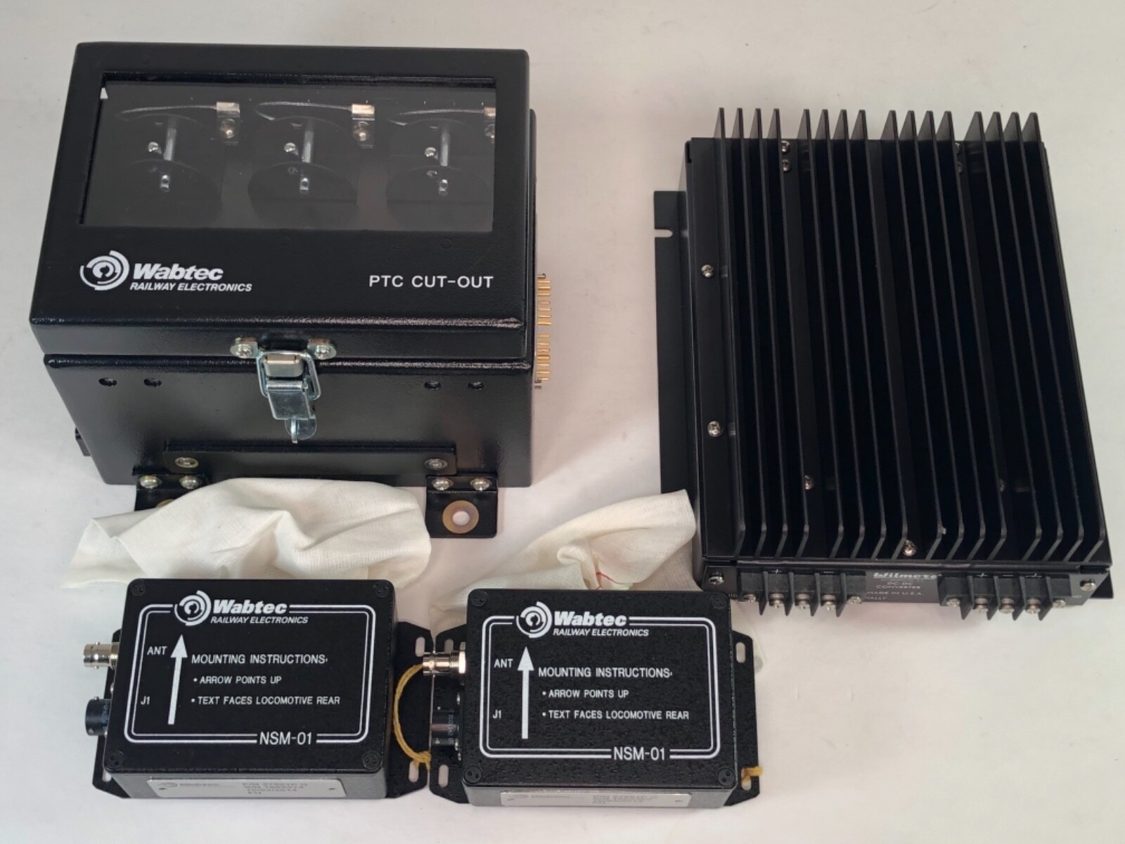 WABTEC ETMS PTC CUT-OUT SWITCH / SENSOR KIT for GE EVO & EMD SD70ACE ...