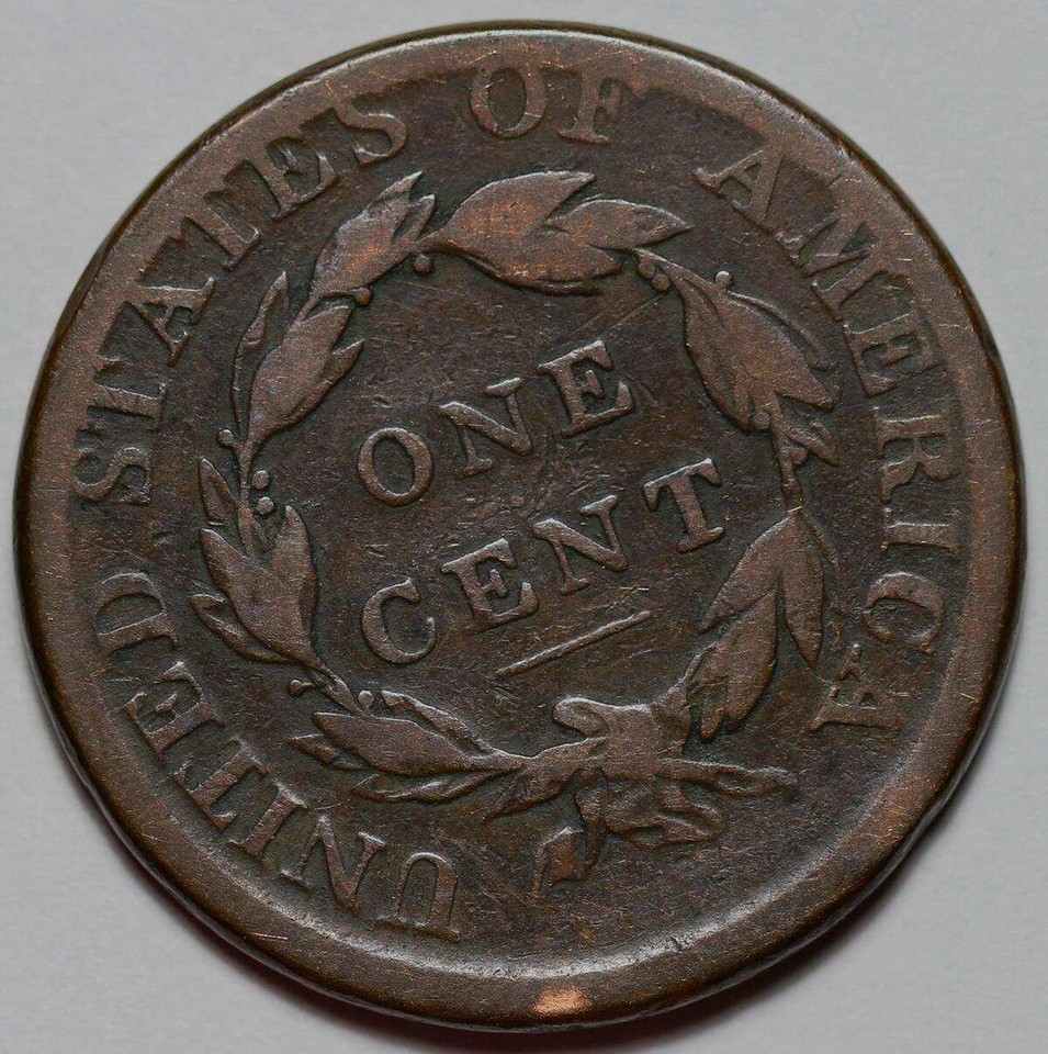 1814 Classic Head Large Cent - Plain 4 - Scrape - US 1c Copper Coin | eBay