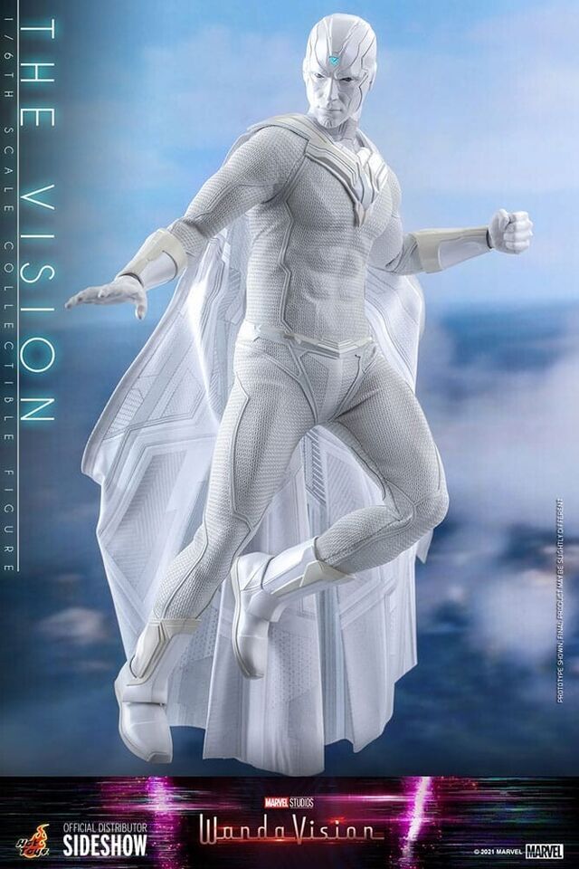 Hot Toys Marvel Wanda Vision THE VISION TMS054 Collectible Figure 1/6 ...