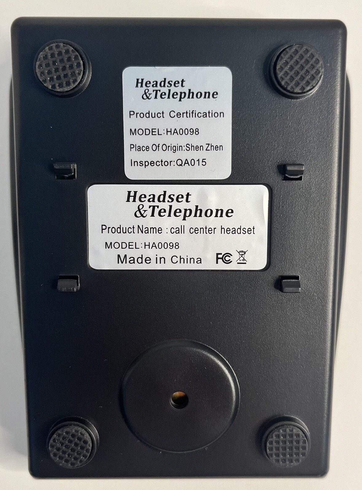 New AGPtek Call Center Dialpad Headset Telephone with Tone Dial Key Pad ...