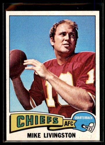 1975 Topps Mike Livingston #228 Kansas City Chiefs | eBay