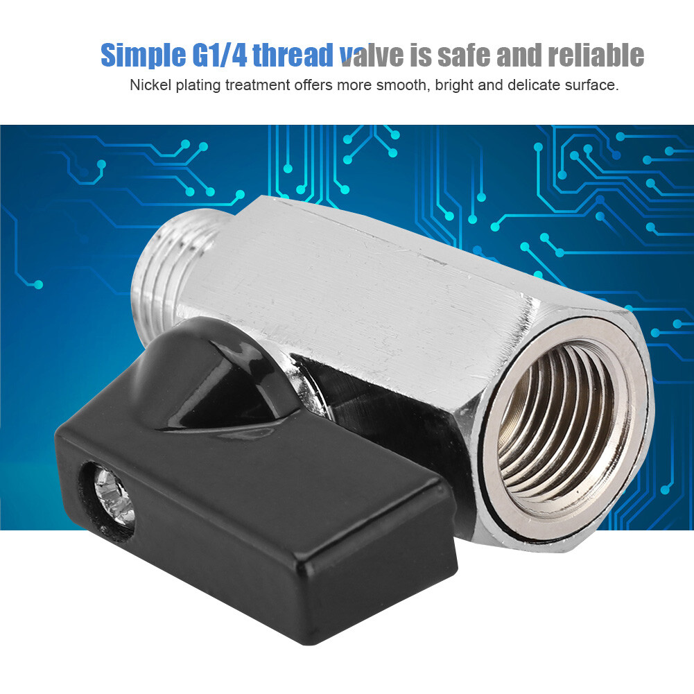 G1/4 Threads Cooler Valve For Computer Water Cooling Stop Valve ...