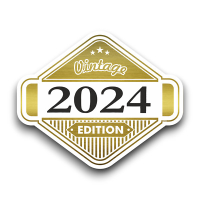 2024 Vinted Edition With Brushed Gold Effect Vinyl Sticker Decal ...