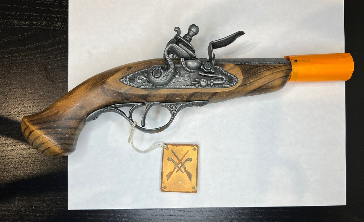 Pirate Flintlock Pistol Replica