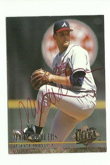 Mark Wohlers 1994 Fleer Ultra auto autographed signed card Braves | eBay