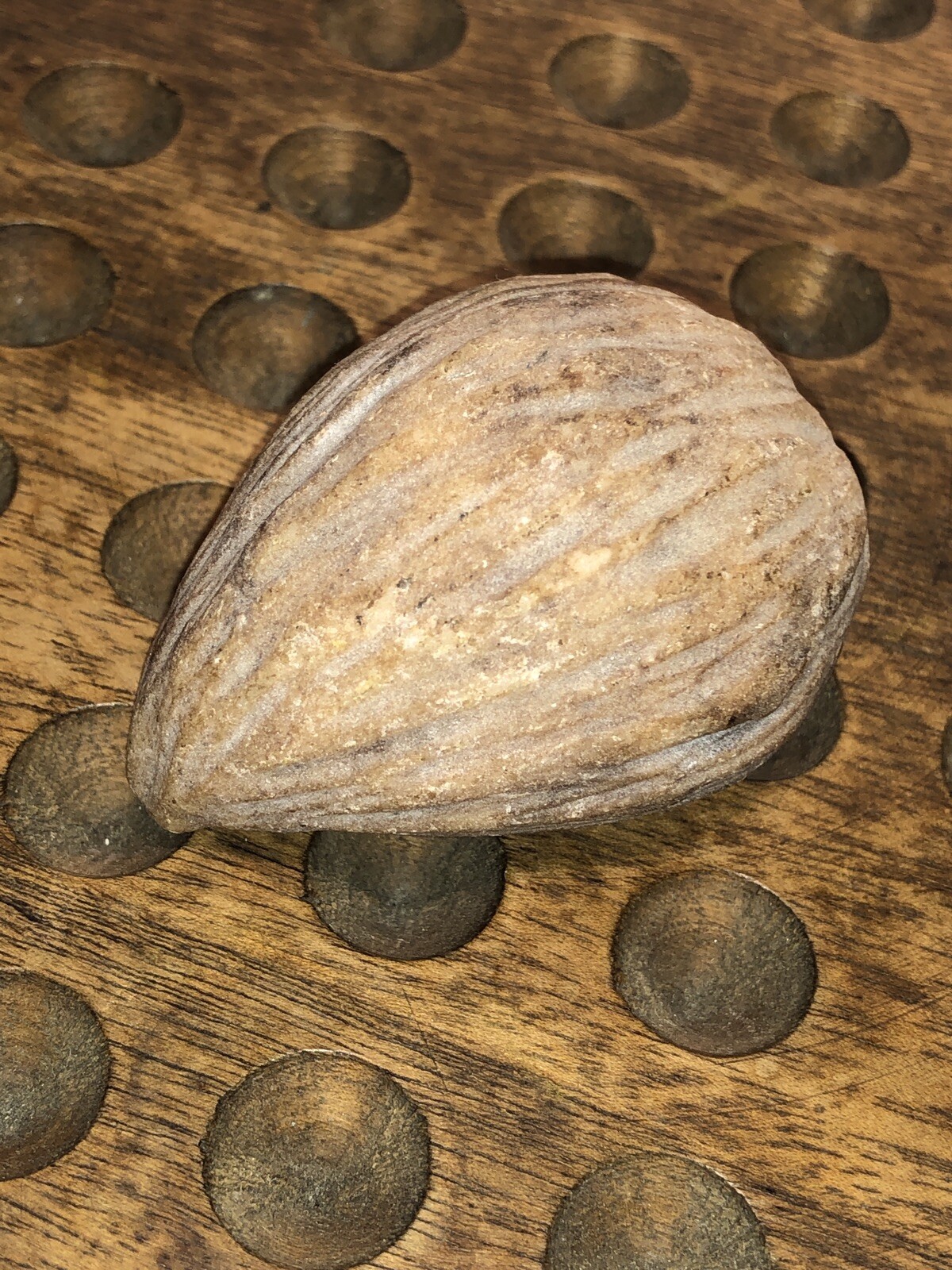 Rare Early Vintage Stone Marble Nut Italian Alabaster Nut Realistic ...