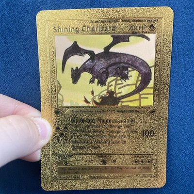 Gold Charizard Pokémon Card - 100 HP - Rare Collectible Edition | eBay