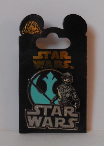 Disney Pin DLR WDW 2015 Star Wars The Force Awakens Rey Rebel Alliance ...