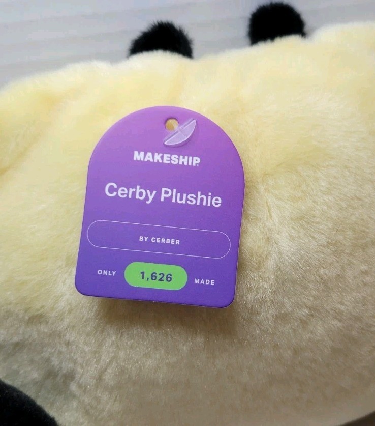 Makeship Cerby Plushie By Cerber VTuber Twitch Streamer Stuffed Plush ...