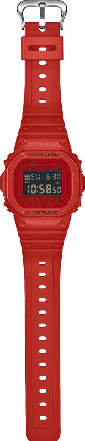 Casio G-Shock 5600 Series Red Black DW5600RRB-4 for sale online | eBay
