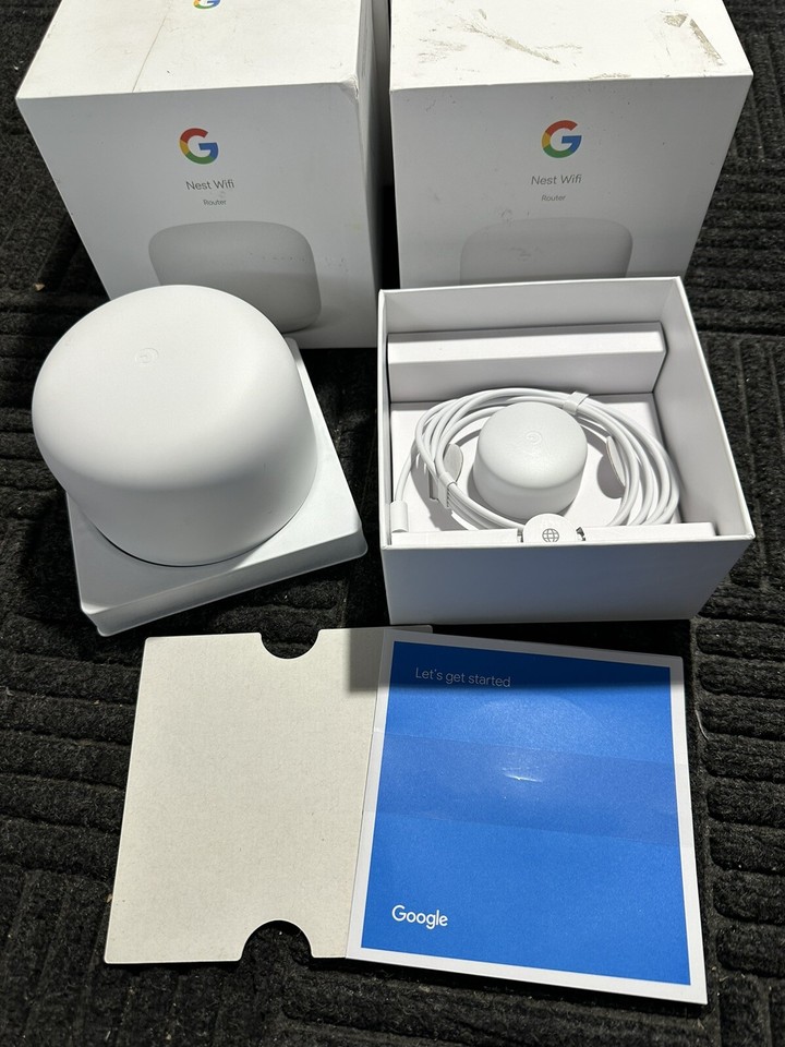 Google Nest Router GA00595-US Lot Of 4 Excellent Working Condition Free ...