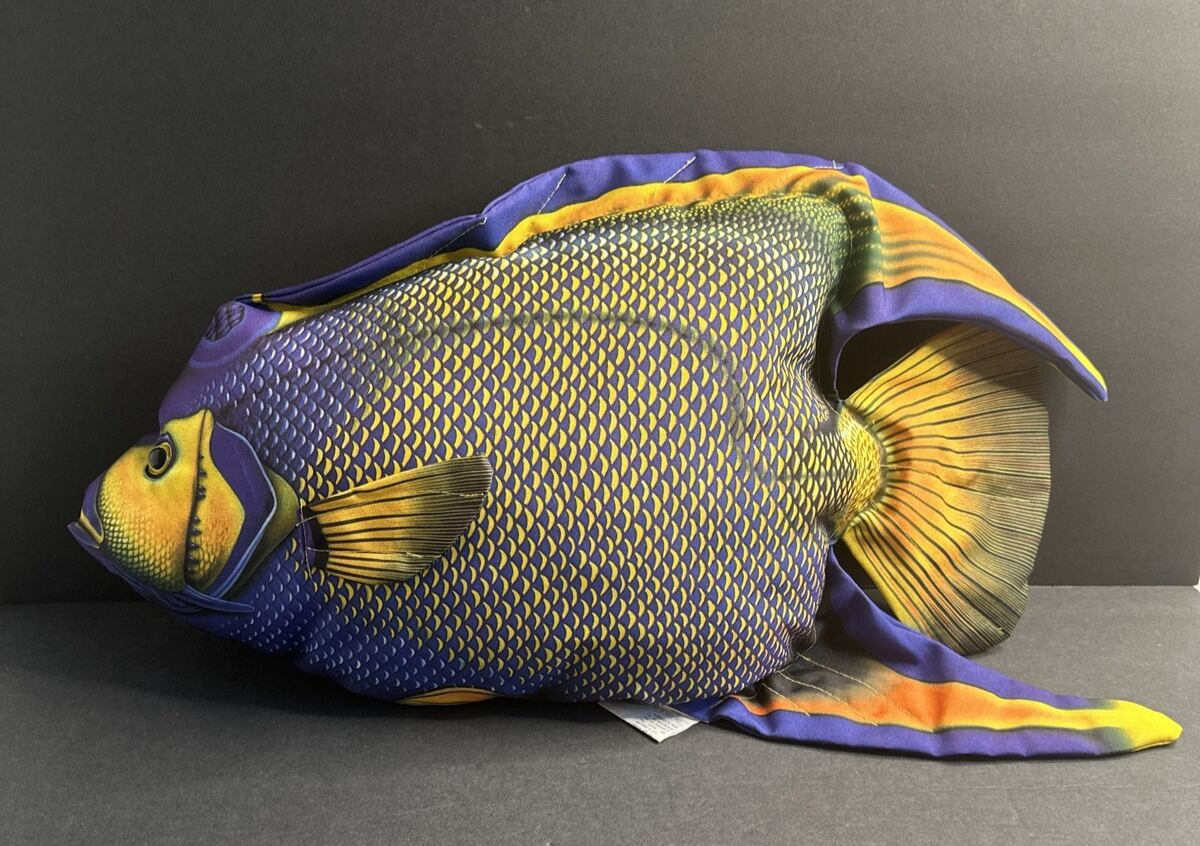 Angelfish Decorative Large Pillow Plush Salamander Graphics Co. 24 ...