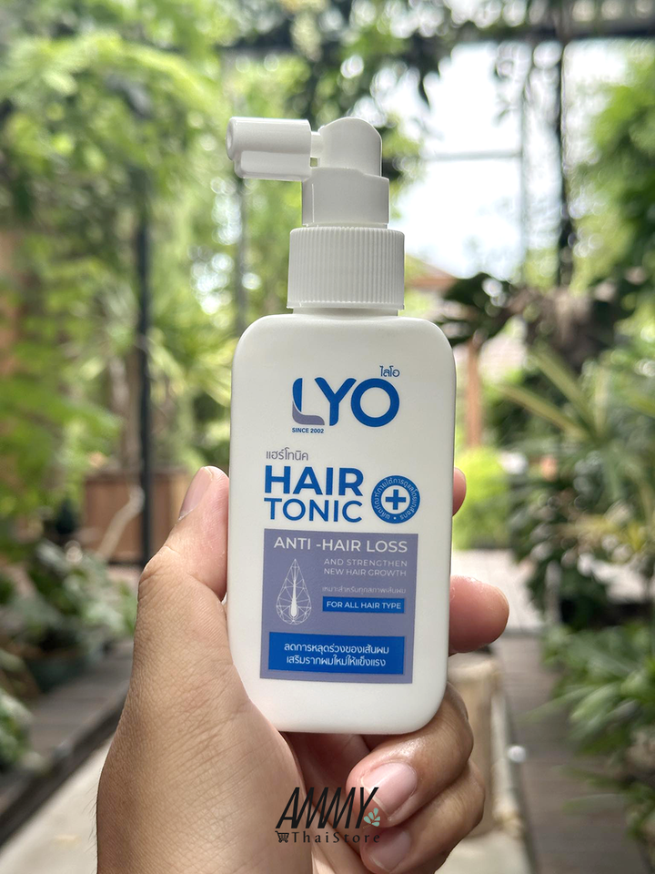 LYO Tonic Hair Growth Serum Natural Herbal Root Treatment Anti Hair ...