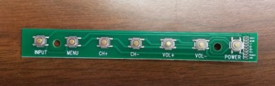 RCA Function Button Board D55RWP709 RE0355R61501(AE0030056) E214887 | eBay