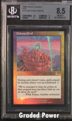 Urza's Legacy Defense Grid FOIL 8.5 (5510) Magic MTG | eBay