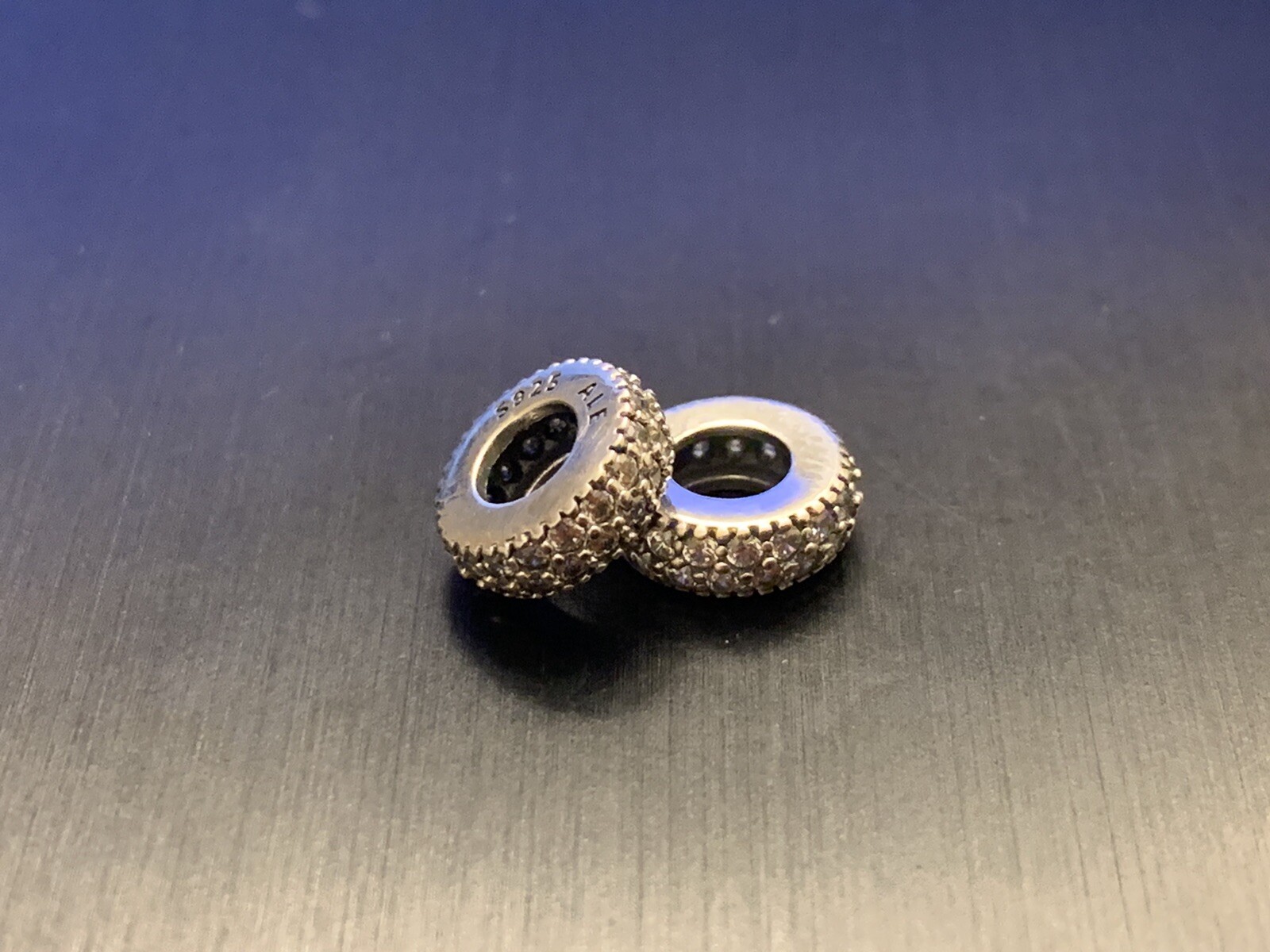 Genuine Pandora Silver S925 Clear Inspiration Within Spacer CZ Charm ...