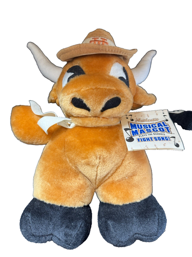 University of Texas UT Longhorns Mascot Bevo 8" Plush Team Crossbars ...