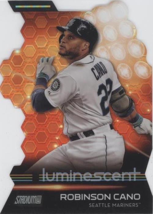 2014 Topps Stadium Club - Triumvirate Robinson Cano #T5C Luminescent ...