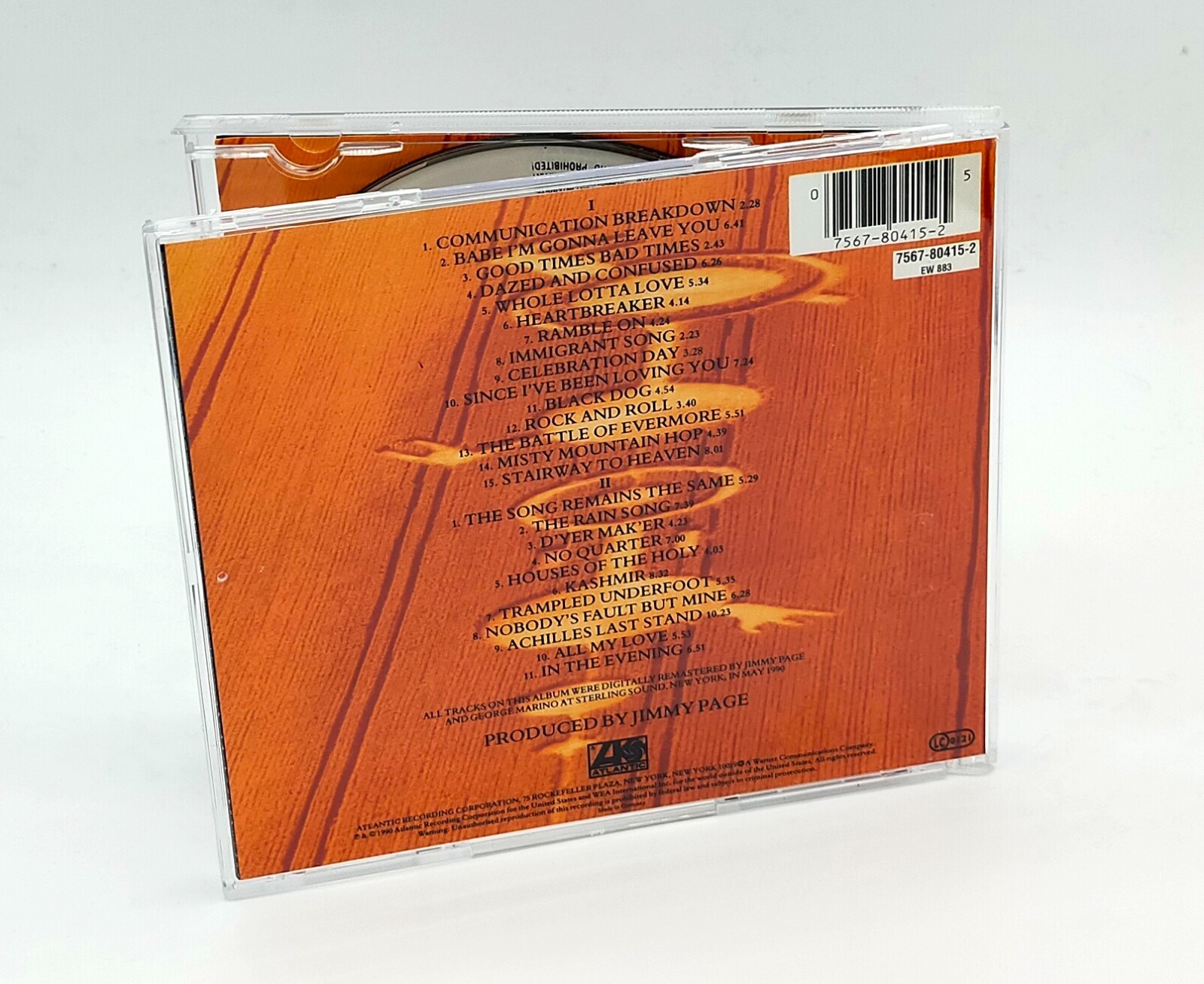 Led Zeppelin - Remasters - Music CD | eBay