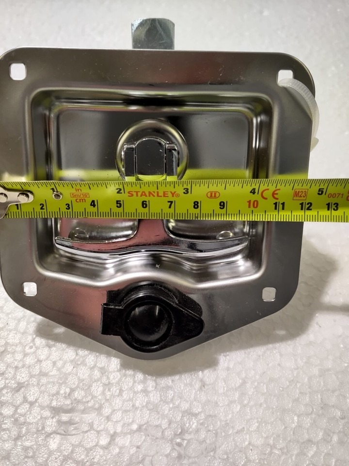 Recessed tool box locker flush lock for door lock inc 2 keys handle ...