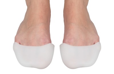 Silicone Gel Toe Caps Soft Ballet Pointe Dance Athlete Shoe Pads for ...