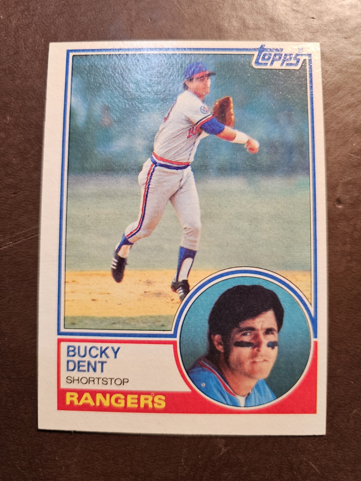 1983 Topps BUCKY DENT #565 TEXAS RANGERS STAR🔥 | eBay