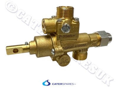 PEL GAS TAPS FOR CHINESE COOKER WOK PEL VERTICAL OUTLET CONNECTION FFD ...