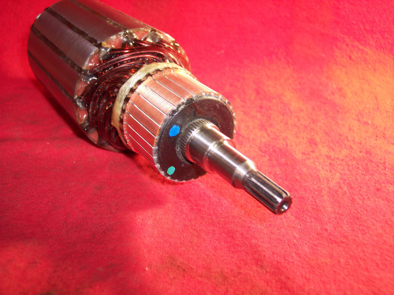 NEW 131 CHEVY & CORVETTE GENERATOR ARMATURE 1955-1962 TACH & P/S ...