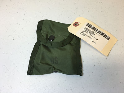 MILITARY ISSUED COMPASS / FIRST AID POUCH OD GREEN ALICE LC-1 POUCH NWT ...