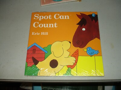 Lot of 2 Spot Can Count / Spot Goes to the Farm Eric Hill (Paperback ...