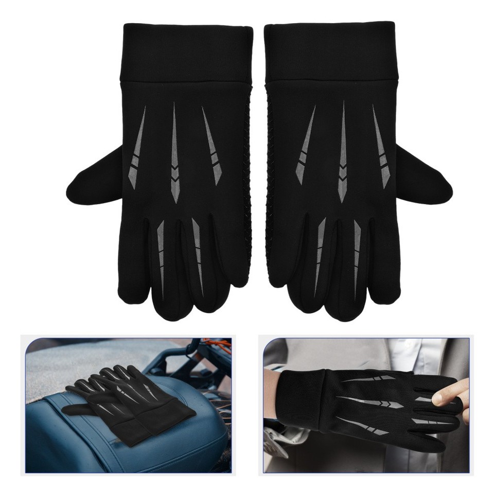 Motorcycle Accessories Gloves Men Bike Handlebar Mittens Cold Weather ...