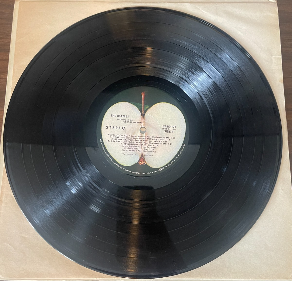 The Beatles White Album US 1st Pressing Rare 6 Errors Scranton 1968 Vinyl | eBay
