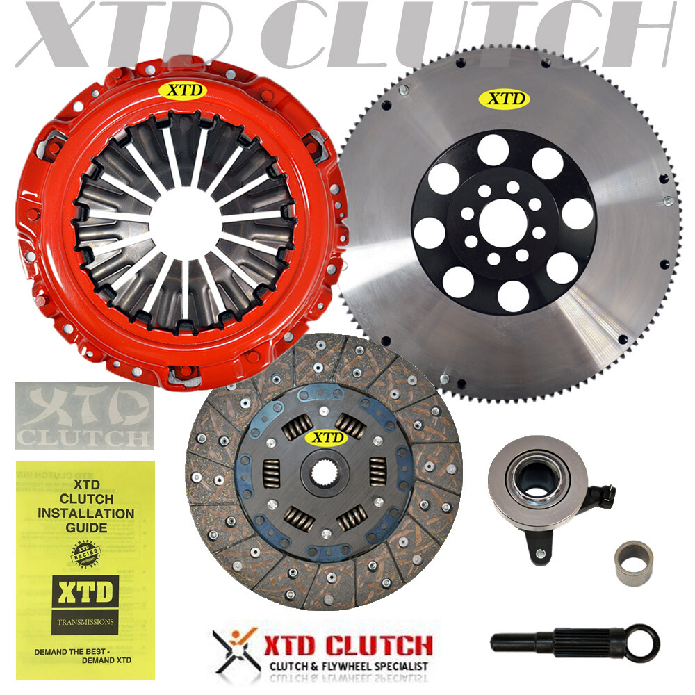 XTD STAGE 1 CLUTCH & PRO-LITE FLYWHEEL KIT FOR 07-18 350z 370z 07-13 ...