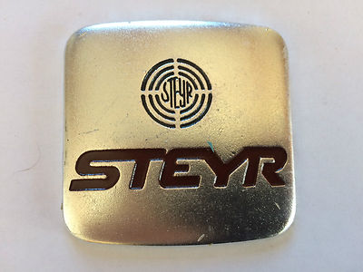 Steyr Schepper Logo Aufkleber Metall 6x6cm | eBay.de