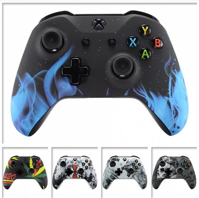 Soft Touch Pattern Mod Faceplate Shell for Microsoft Xbox One S One X ...