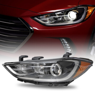 Headlight Replacement for 2017 2018 Hyundai Elantra 17-18 Left Driver ...