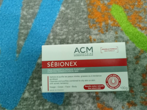 Acm sebionex dermatological bar purifying gentle cleanser combination ...