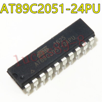 10PCS AT89C2051-24PU DIP-20 AT89C2051 89C2051 MICROCONTROLLER | eBay