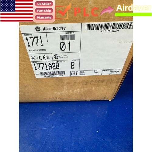 ALLEN-BRADLEY 8-SLOT I/O CHASSIS 1771-A2B 1771A2B US Free Tax | eBay